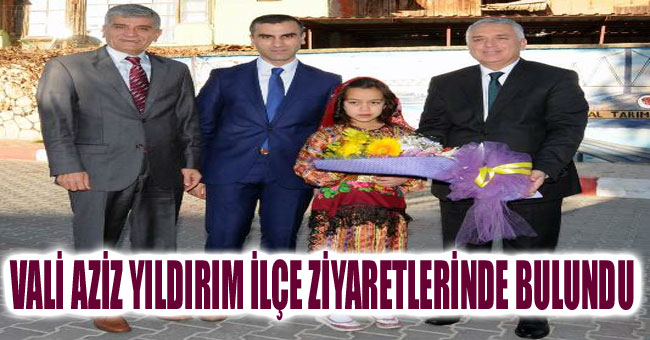 VALİ AZİZ YILDIRIM İLÇE ZİYARETLERİNDE BULUNDU - Afyon Haber | Afyon ...