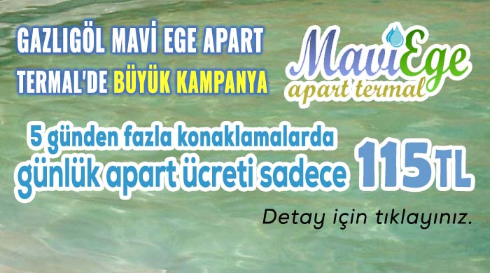 MAVİ EGE APART TERMAL'DE GÜNLÜK ÜCRET 110 TL! - Afyon Haber | Afyon haberleri | Afyon haber son ...