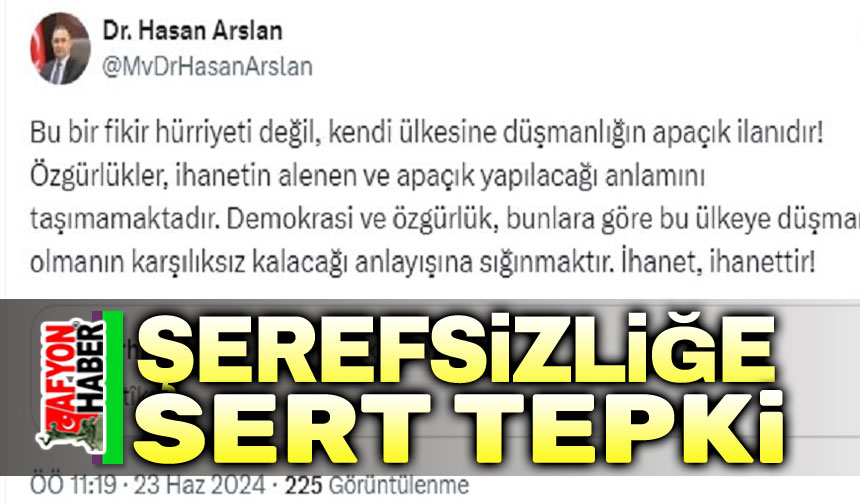 Hasan Arslan'dan o paylaşıma sert tepki!.. - Afyon Haber | Afyon haberleri | Afyon haber son ...